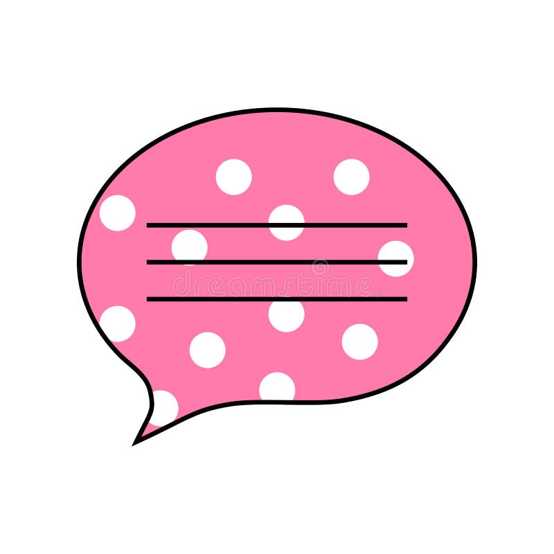 Chat icon. Dialog text stock vector. Illustration of network - 108906341