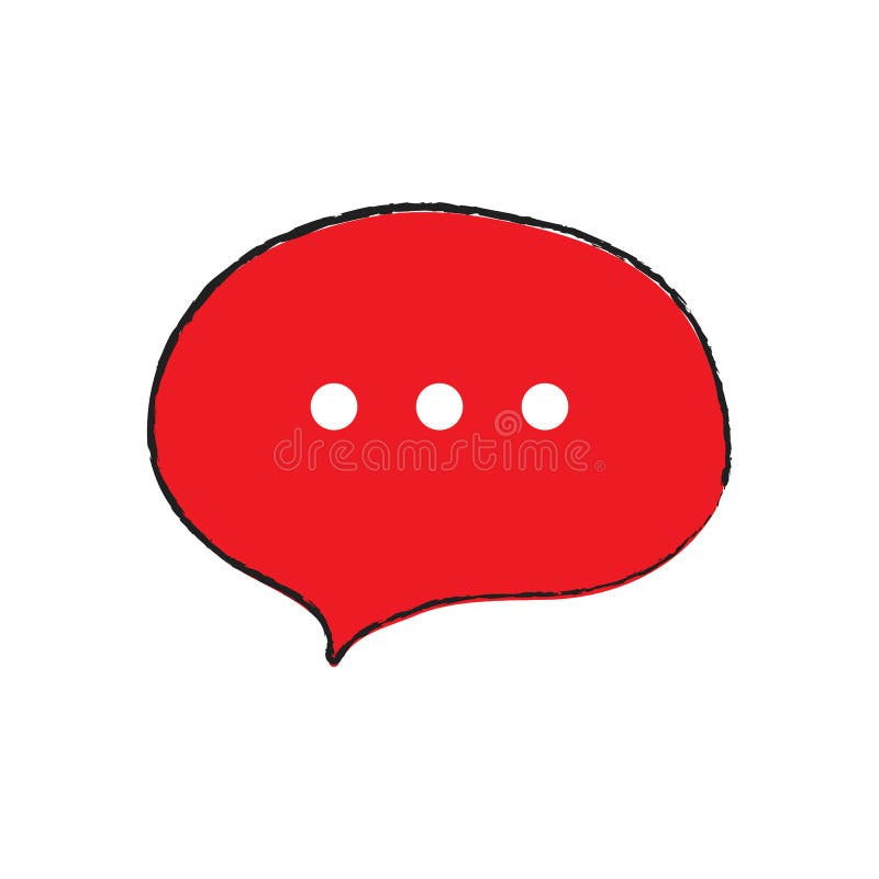 Chat icon. Dialog text stock vector. Illustration of conversation ...