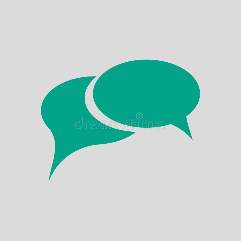 Chat Icon stock vector. Illustration of blog, template - 148736272