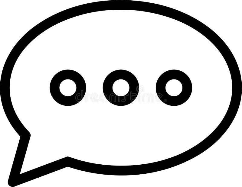 Chat Icon Symbol Vector Image Stock Vector - Illustration of chatting ...