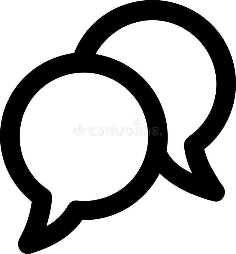 Chat Icon Symbol Vector Image Stock Vector - Illustration of chat ...