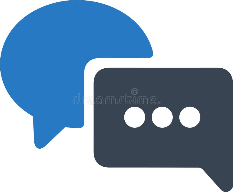 Chat Icon Symbol Vector Image Stock Vector - Illustration of button ...