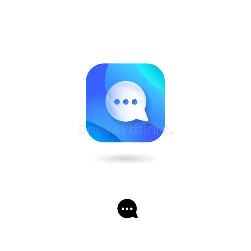 Chat Icon, UI. Web Icon. Chat, Communication, Conversation ...