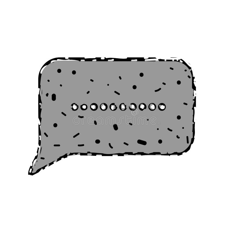 Chat icon. Dialog text stock vector. Illustration of cartoon - 109125617