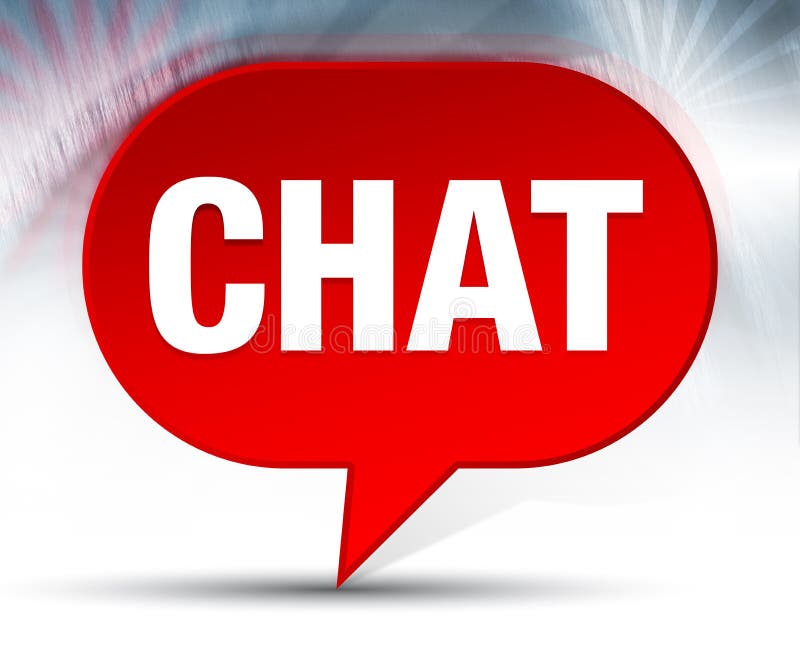 Chat Red Bubble Background stock illustration. Illustration of chat ...