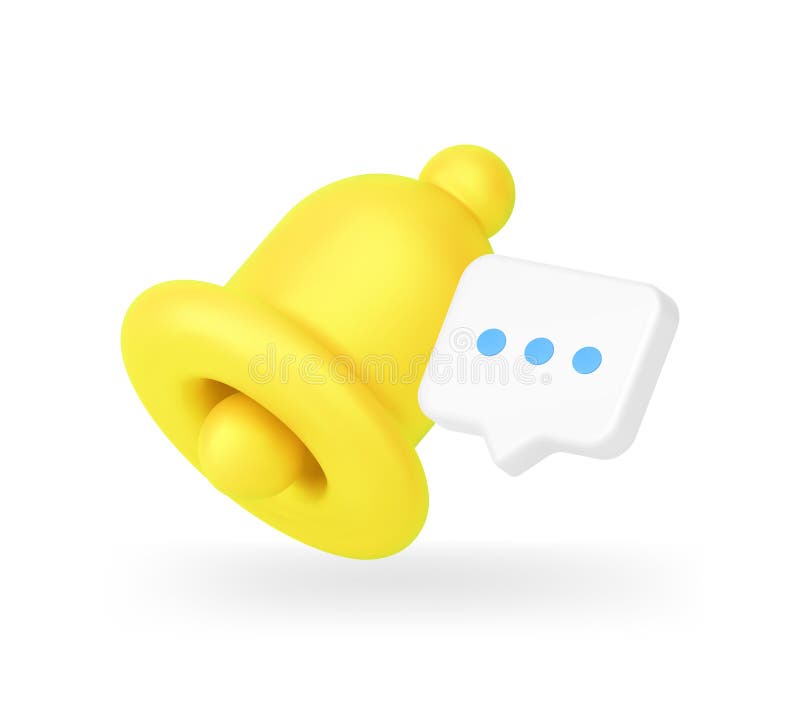 Chat Message Ring Bell Notification Incoming Inbox Mailbox ...