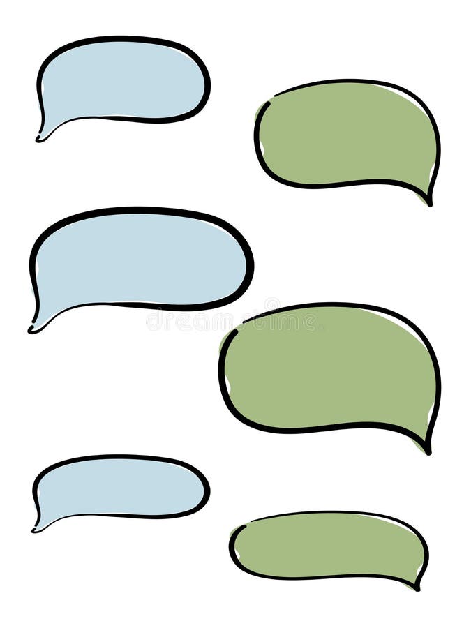 Chat Message Set Icon. Vector Illustration. Eps 10 Stock Vector ...