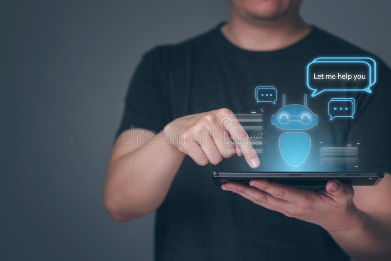 Chat Robot is an Artificial Intelligence.AI Improves Conversations and ...