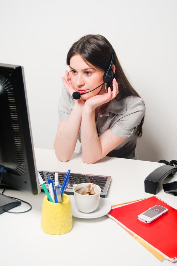 Chat room stock image. Image of office, headset, microphone - 16888377