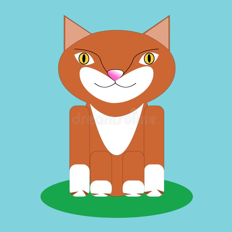 Chat Roux Stock Illustrations, Vecteurs, & Clipart – (591 Stock ...