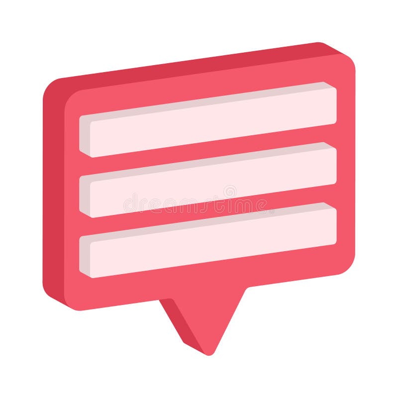 Chat Sign SymbolChat Icon Vector Design Element. Talk Bubble Speech ...