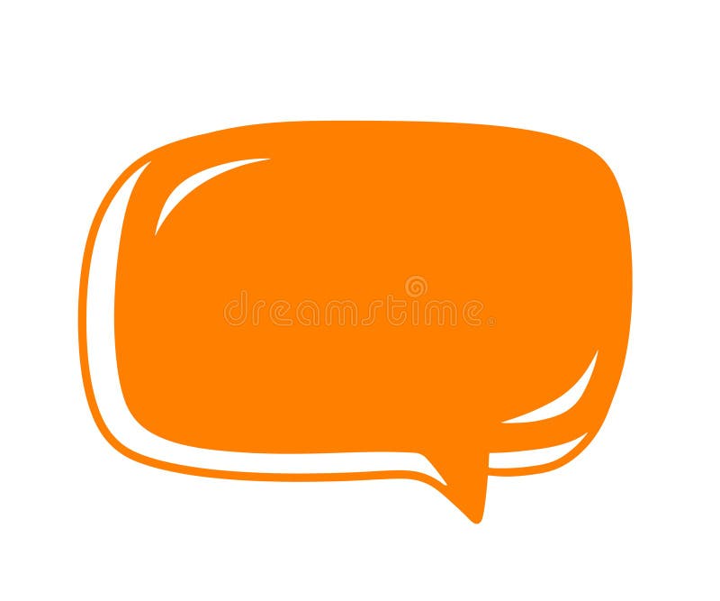 Chat Speech Bubble Message Text Cloud Vector Shape Stock Vector ...