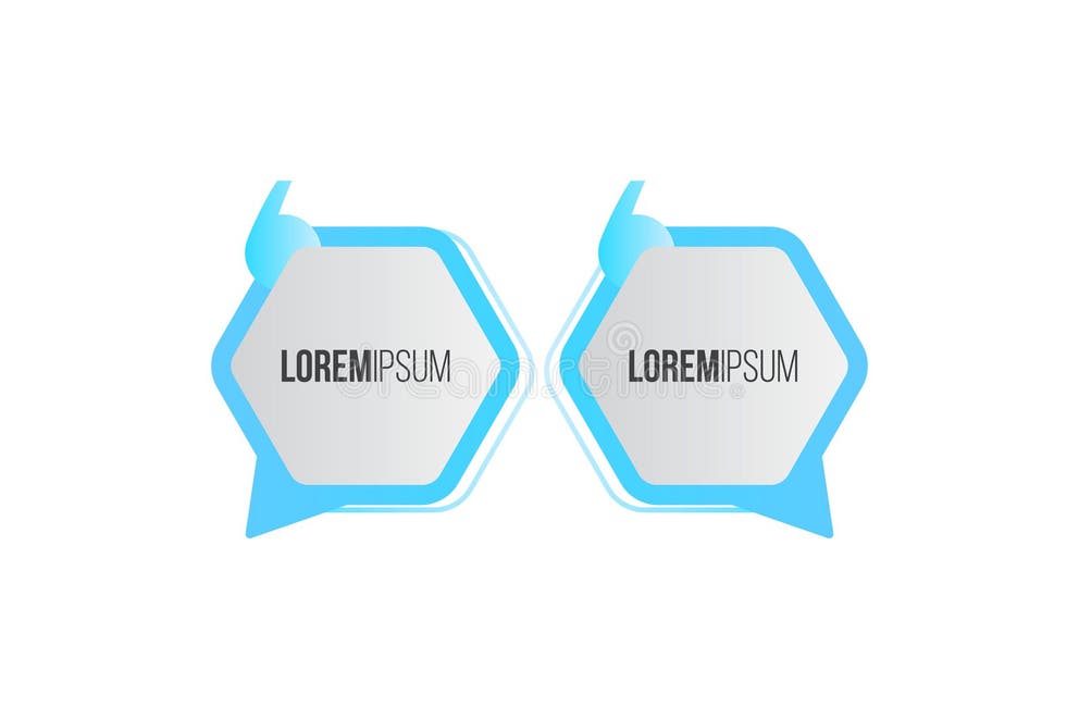 Chat Speech Template Clean and Engaging Conversational Design Stock ...