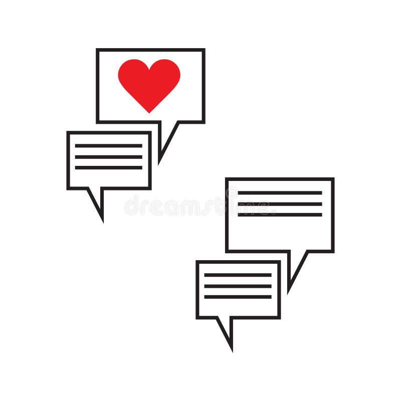 Chat talk icons stock illustration. Illustration of sketch - 337050611