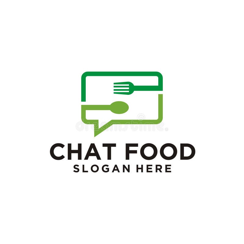 Chat talk logo inspiration stock vector. Illustration of file - 121689055