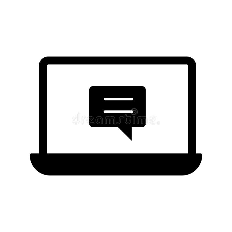 Chat Vector Icon Which Can Easily Modify or Edit Stock Vector ...