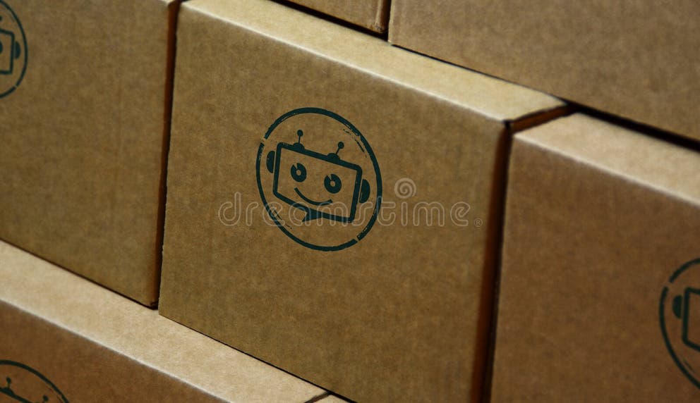 Chatbot Ai Bot Stamp and Stamping Stock Photo - Image of virtual ...