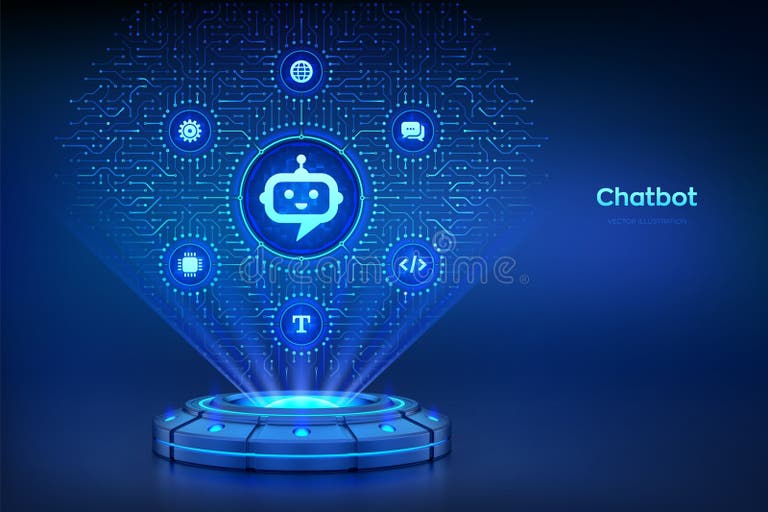 Chatbot. Chatbot Assistant Application. Smart Assistant. AI. Artificial ...