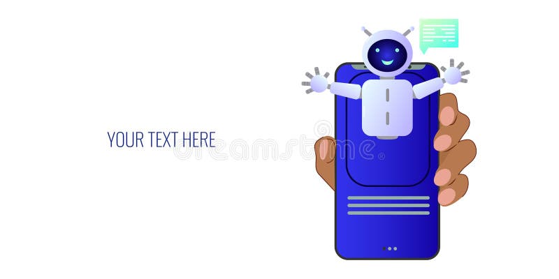 Chatbot Assistant Form Robot with Ai 3d Stock Vector - Illustration of ...