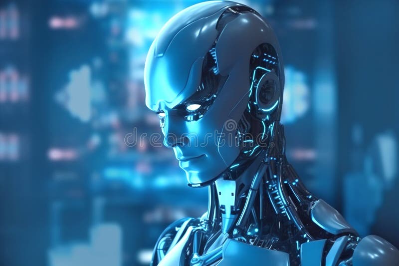 Chatbot Chat with AI, Artificial Intelligence. Technology Smart Robot ...