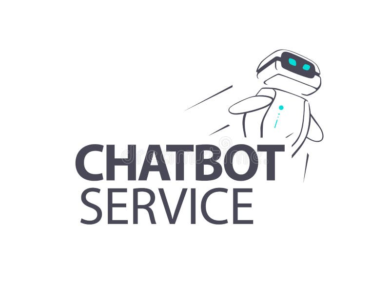 Chat Bot Service Logo Design and Virtual Support and Communication ...