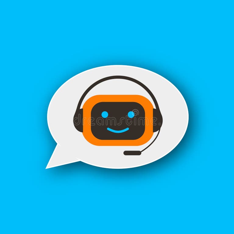 Chatbot concept icon stock vector. Illustration of isolated - 100586547