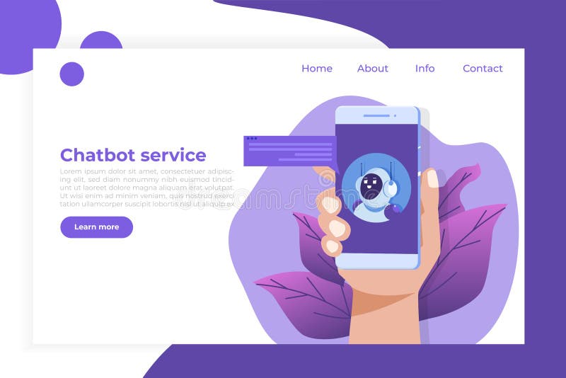 Chatbot Concept. Customer Support Service Android, Artificial ...