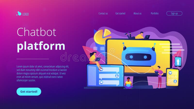 Chatbot Development Stock Illustrations – 913 Chatbot Development Stock ...