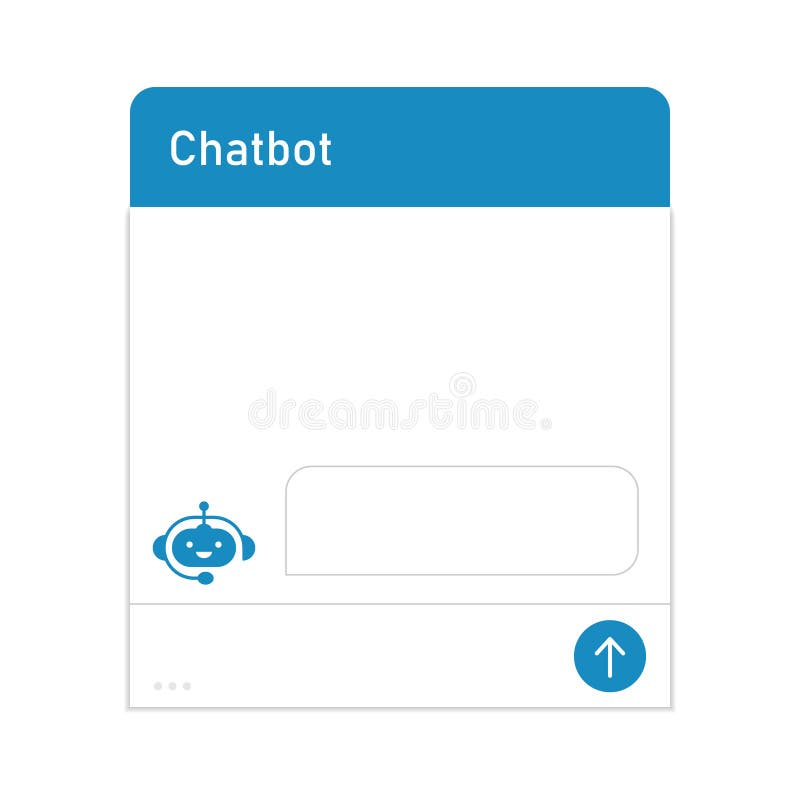 Chatbot and Dialogue Window. Mobile Helper, Contact Us Form, Chat with ...