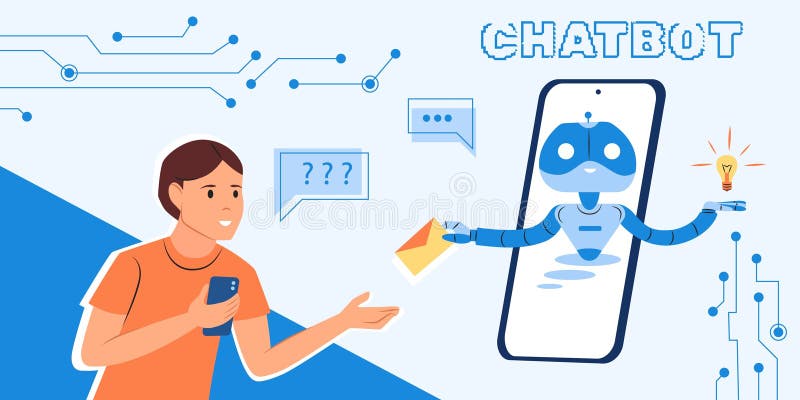 Chatbot Poster Stock Illustrations – 461 Chatbot Poster Stock ...