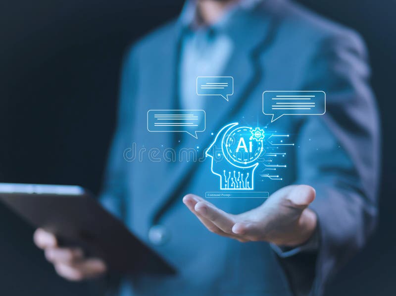 Chatbot Generates The Information Command Prompt Concept Bot Artificial Intelligence Open For
