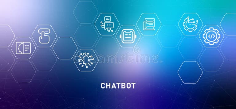 Chatbot Gradient Header Digital Data Smart Technology Robotic System ...