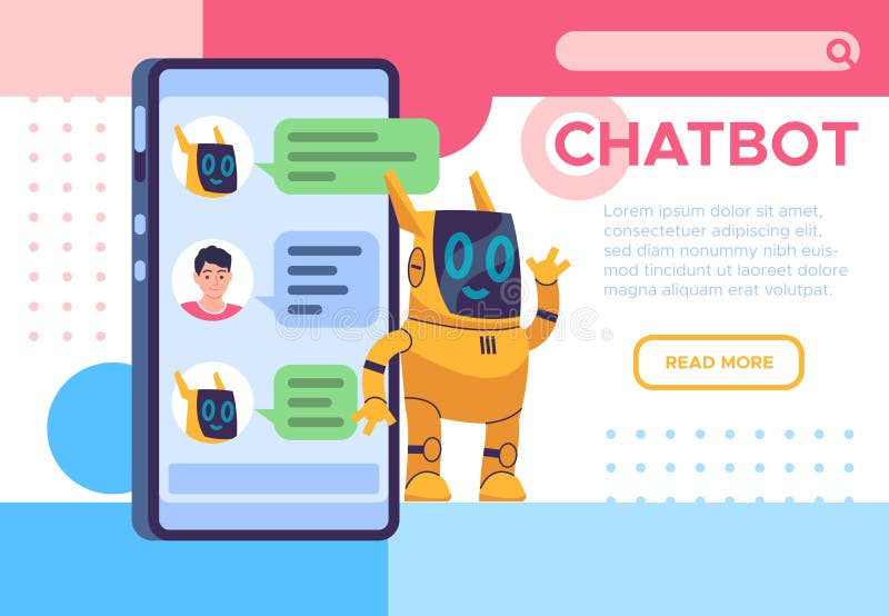 Chatbot Landing Page Stock Illustrations – 796 Chatbot Landing Page ...