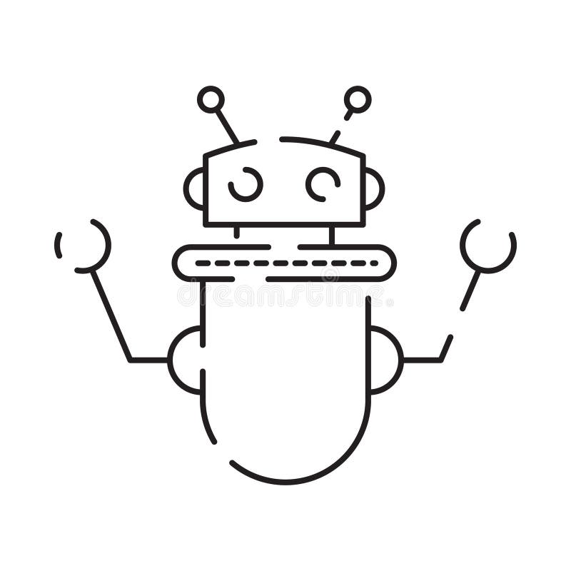 Artificial Intelligence Line Icon. Brain, Robot, Ai, Head, Technology ...