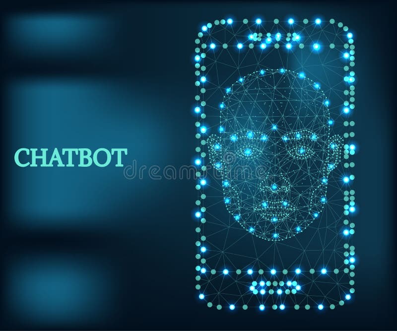 Chatbot, Mobile App, Green 1 Stock Vector - Illustration of mobile ...