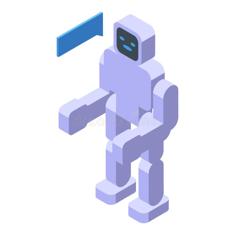 Chatbot Robot Speaking with Speech Bubble, Artificial Intelligence ...