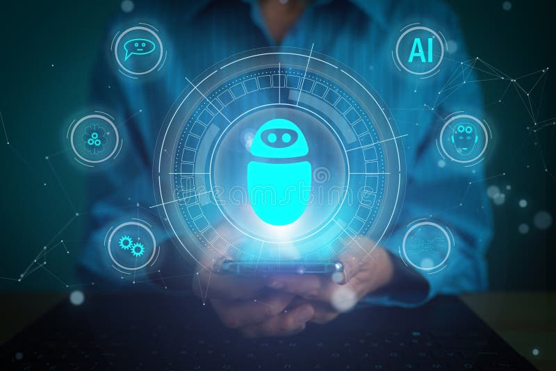 136 Chatbot Graphic Stock Photos - Free & Royalty-Free Stock Photos ...