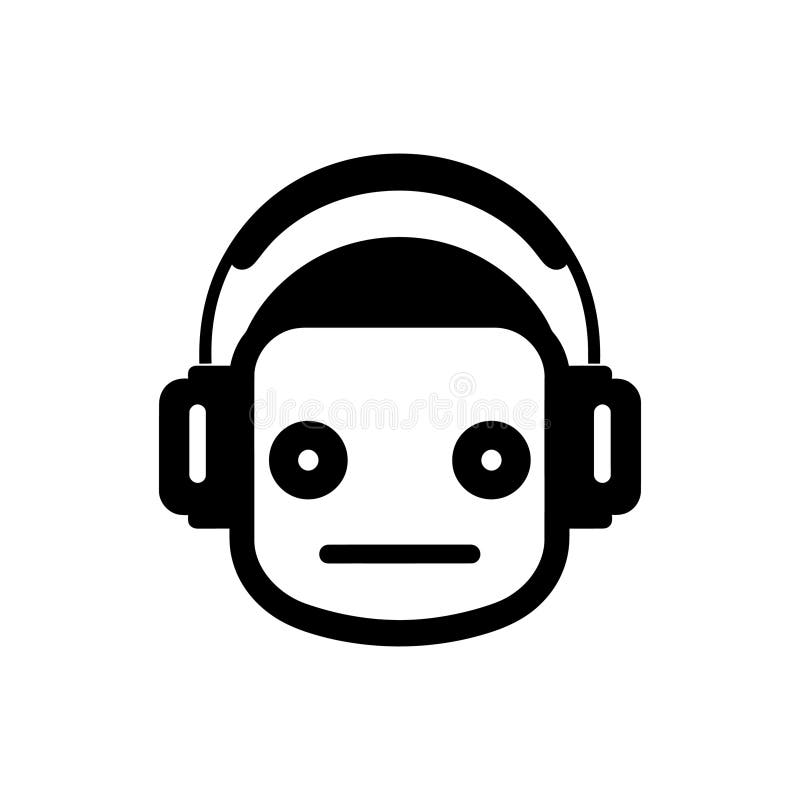 Chatbot support agent icon stock vector. Illustration of robot - 303390327