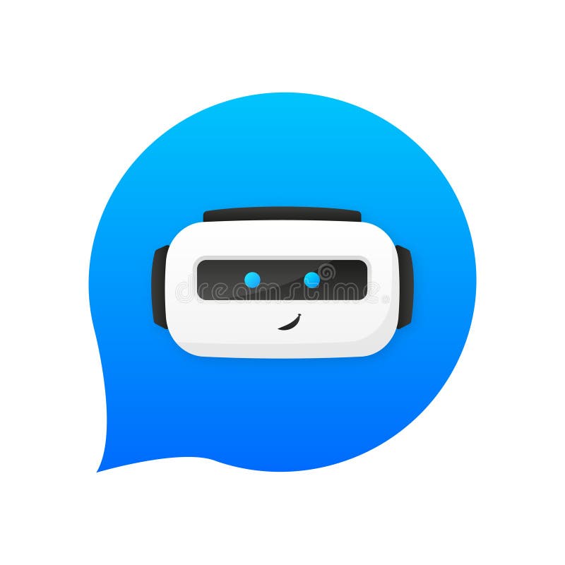 Chatbot Support Concept. Communication with Chatbot. Online Messaging ...