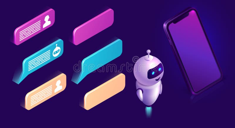 Chatbot Purple Stock Illustrations – 159 Chatbot Purple Stock ...