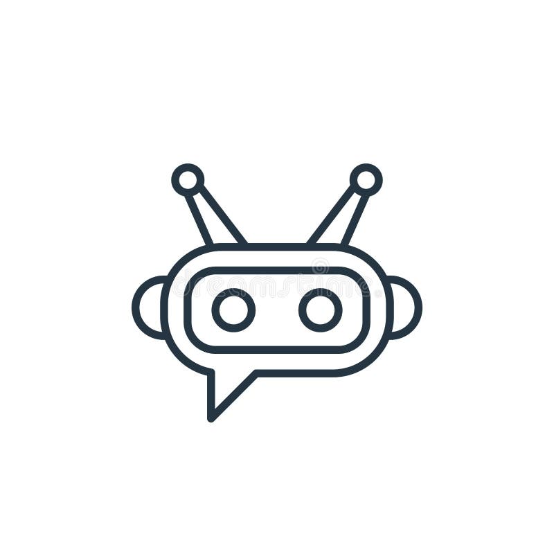 Chatbot Vector Illustration Concept Stock Illustration - Illustration ...