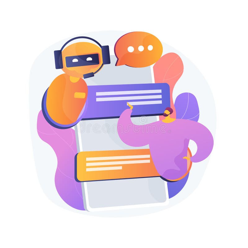 Chatbot, Virtual Assistant, Support Icon Stock Vector - Illustration of ...