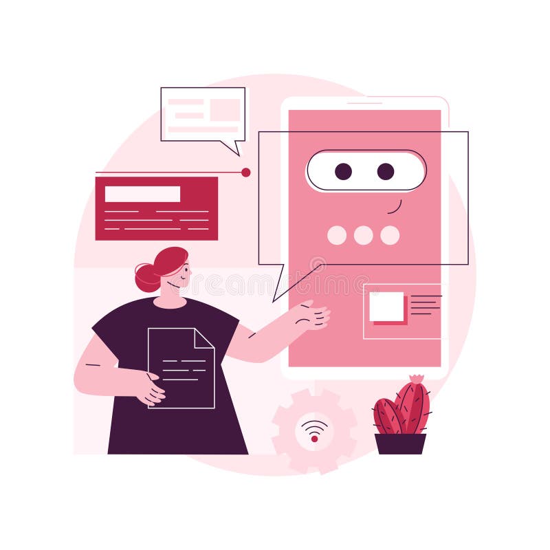 Chatbot Pink Stock Illustrations – 244 Chatbot Pink Stock Illustrations ...