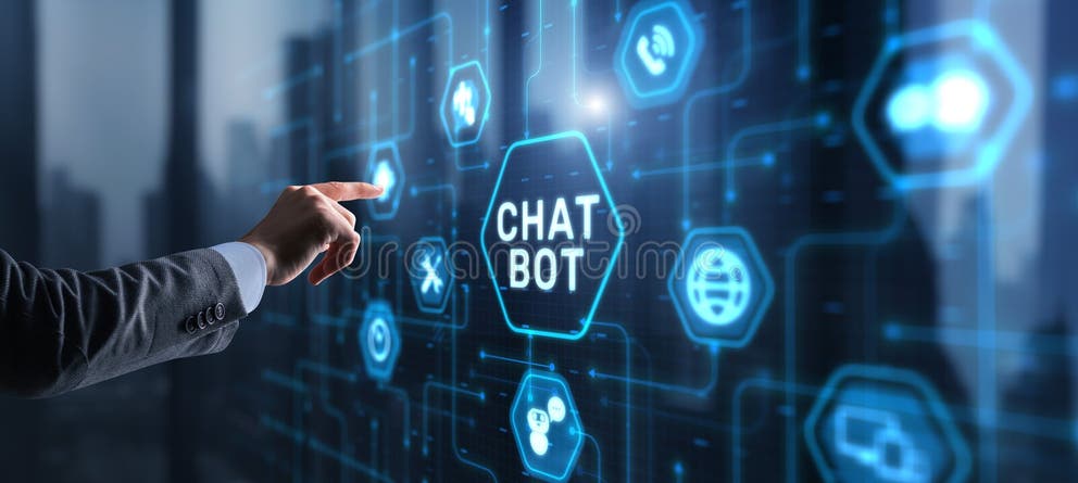 Chatbot Virtual Assistant and CRM Software Automation Technology ...