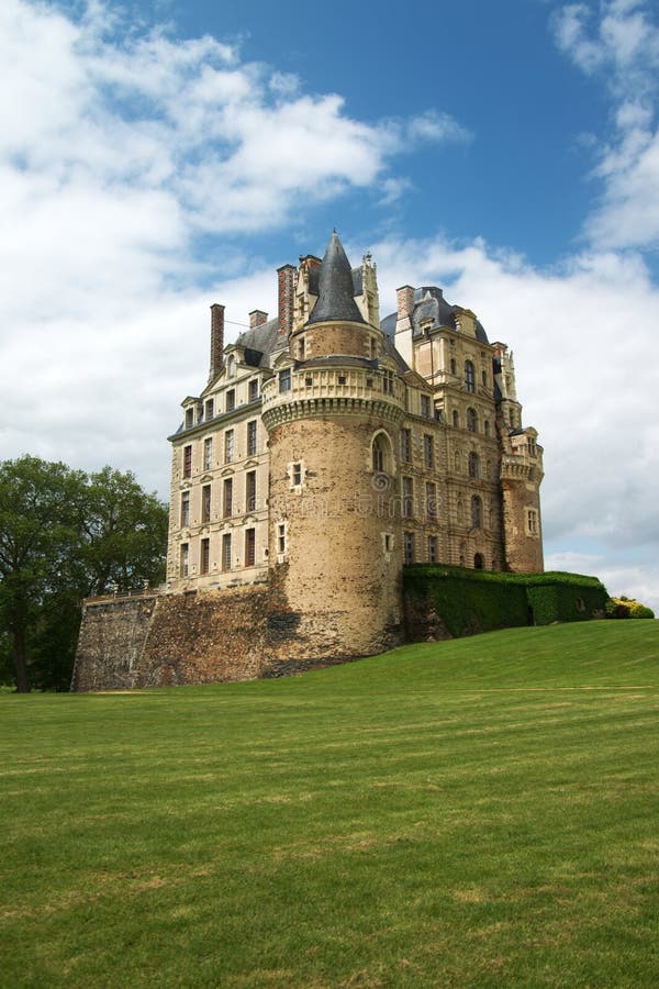 Chateau de Brissac stock image. Image of royal, buildings - 24985959