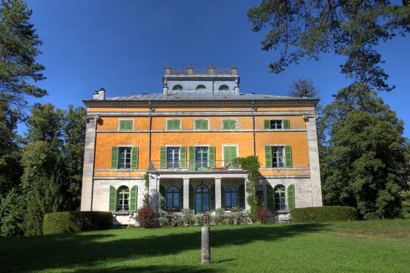 Chateau de Syam, France stock image. Image of green, europe - 10717057