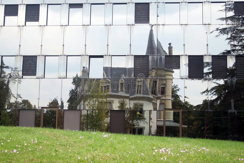 Distorted Building Reflection Picture. Image: 130083