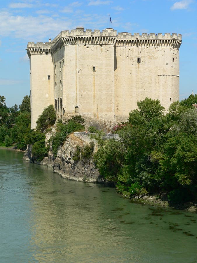 Chateau, Tarascon ( France ) Stock Photo - Image of famous, bouches ...