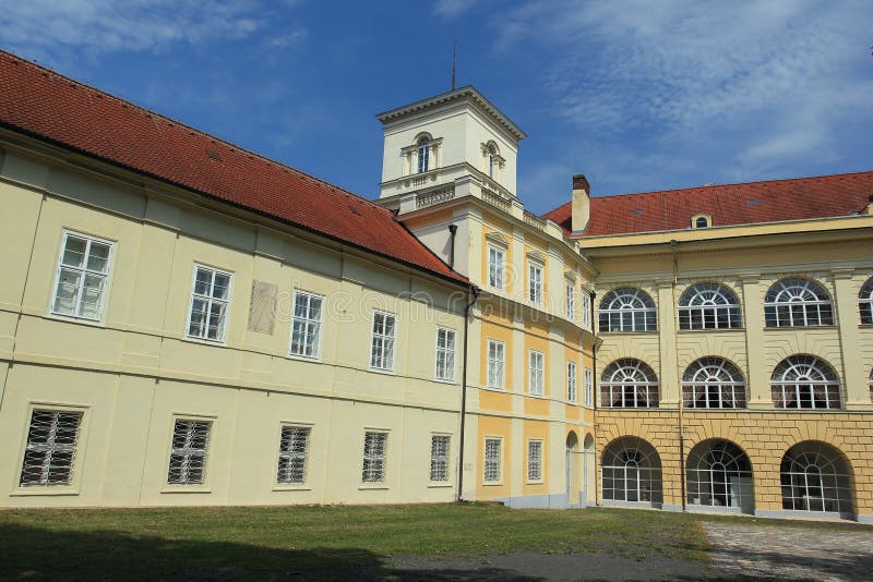 Chateau Teplice stock image. Image of teplice, tower - 122637551