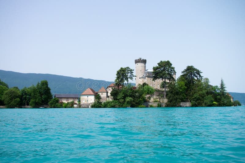 Chateaux De Duingt in Annecy Stock Image - Image of historical, famous ...